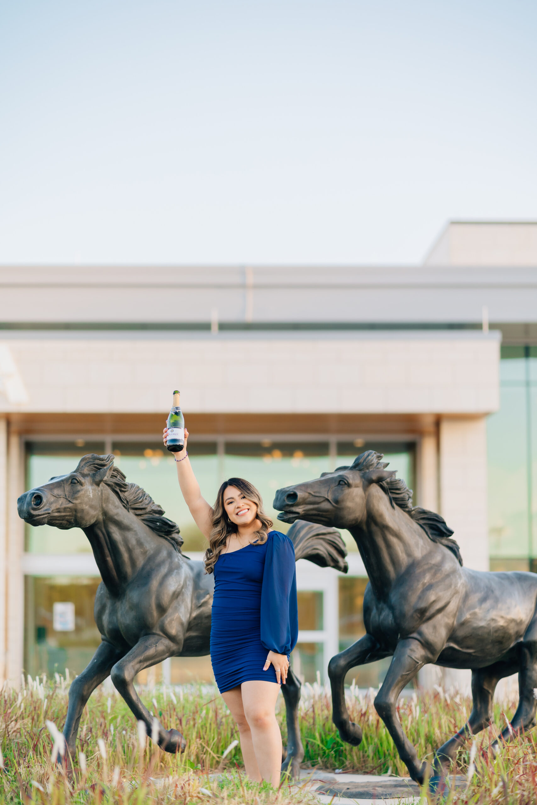 Crystal's Senior Session at UT Arlington - adrienneleighphoto.com