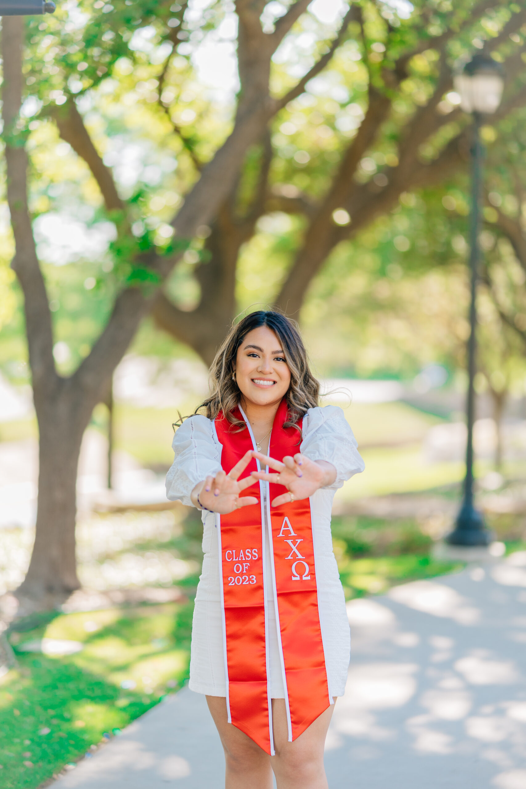 Crystal's Senior Session at UT Arlington - adrienneleighphoto.com