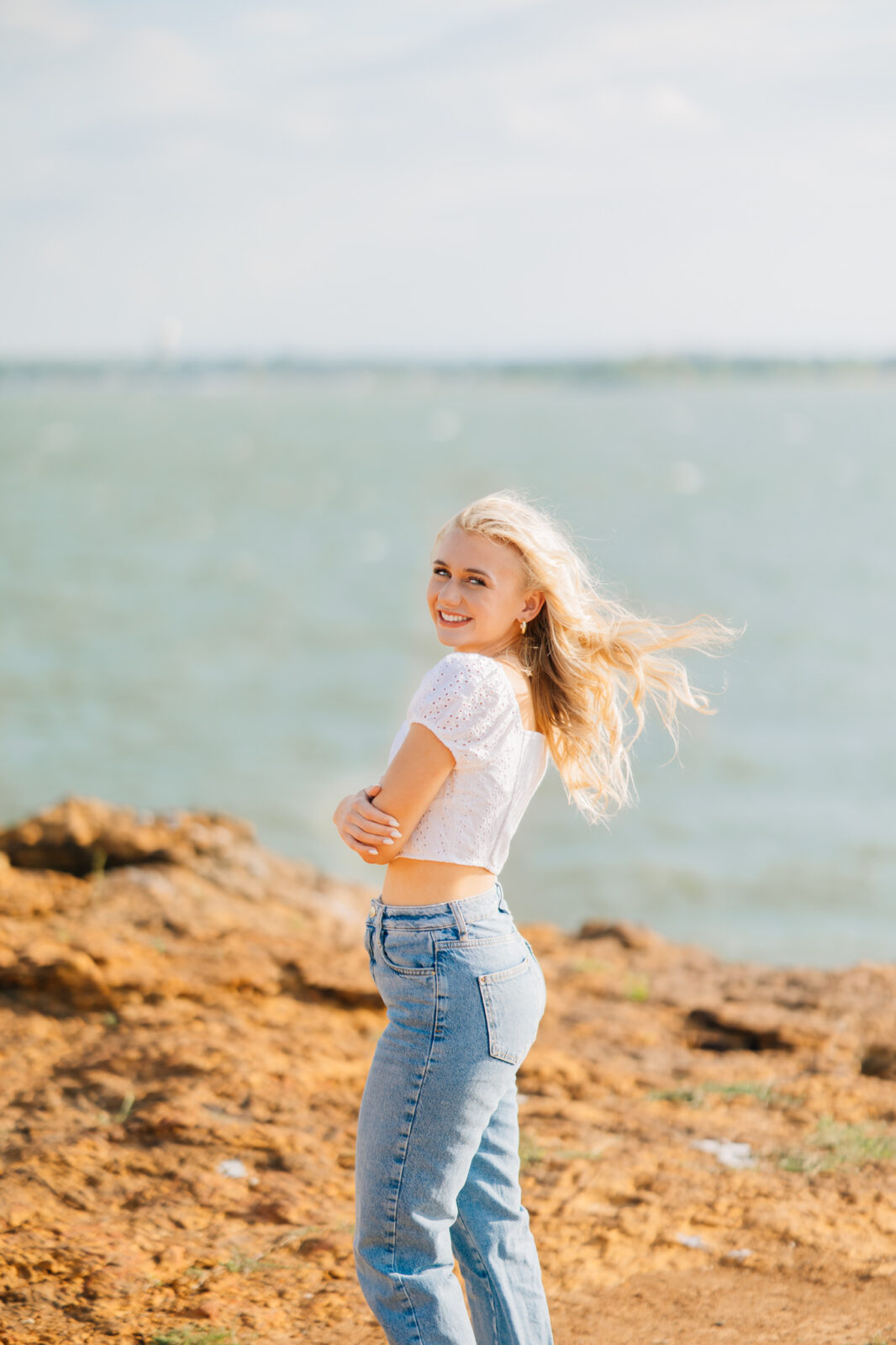 A Coastal Senior Session in Dallas, Texas - adrienneleighphoto.com
