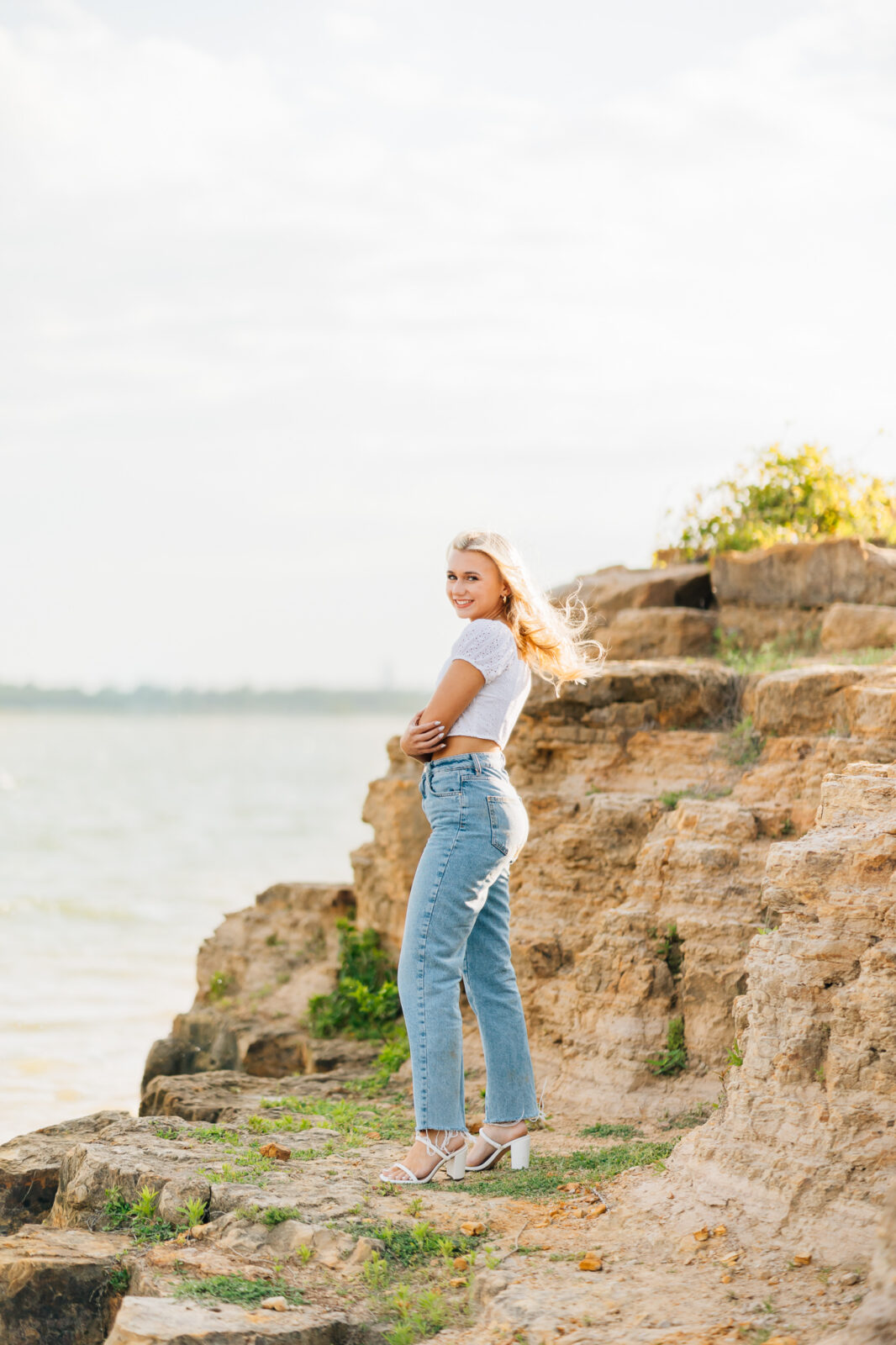 A Coastal Senior Session in Dallas, Texas - adrienneleighphoto.com